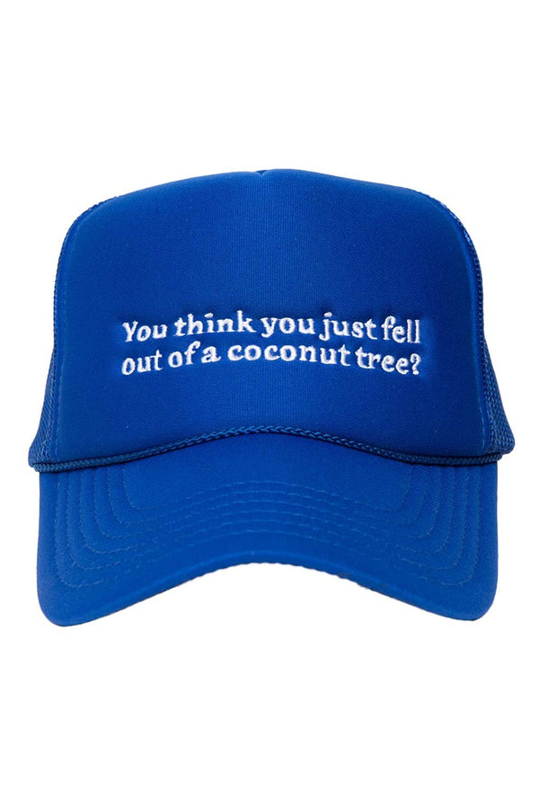 Coconut Tree Phrase Foam Hats | Katydid Wholesale