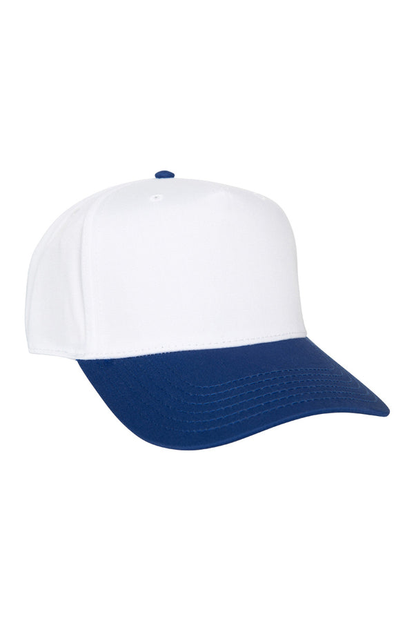 Blue and White Wholesale Retro Two-Toned Vintage Hat | Katydid Wholesale