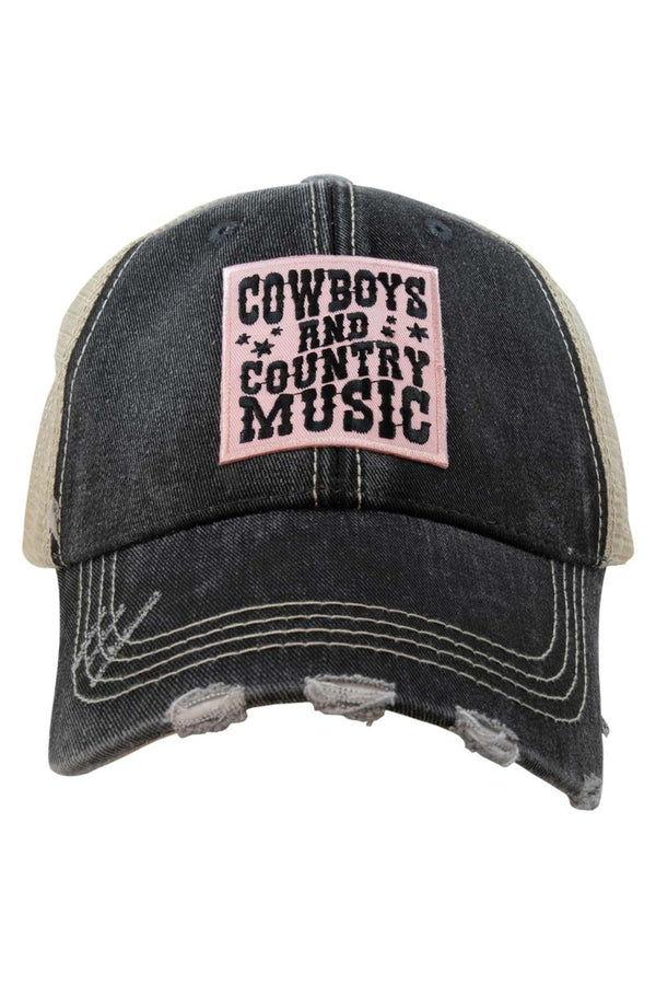 Cowboys & Country Music Patch Trucker Hats | Katydid Wholesale
