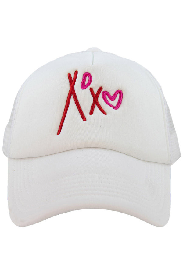 XOXO Heart Foam Trucker Hat | Katydid Wholesale