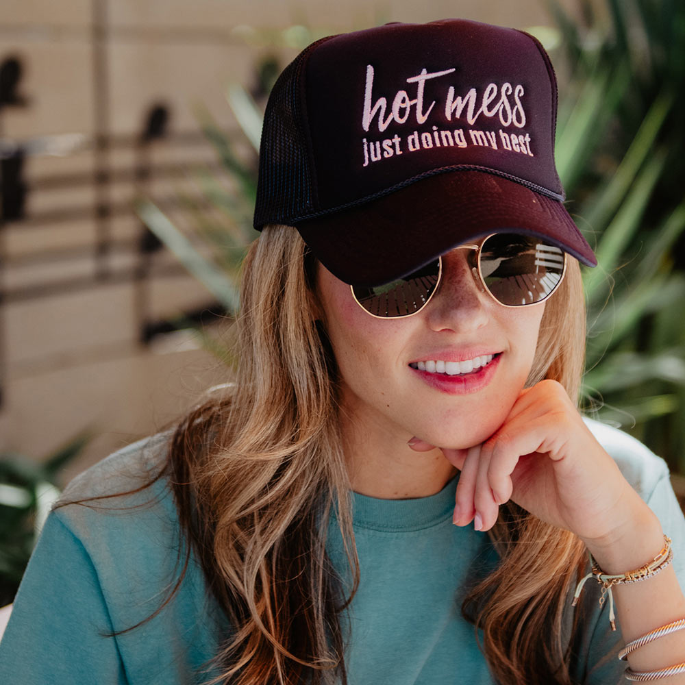 Hot Mess Just Doing My Best Wholesale Foam Hat